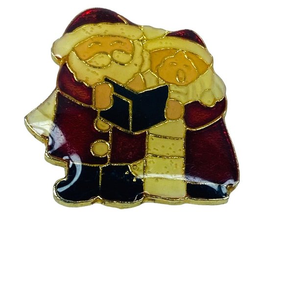 Jewelry | Vintage Santa Ms Clause Tie Tack Lapel Pin Jewelry Pin Brooch ...